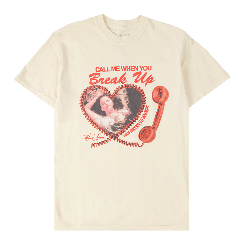 Call Me When You Break Up T-Shirt - Selena Gomez Official Shop
