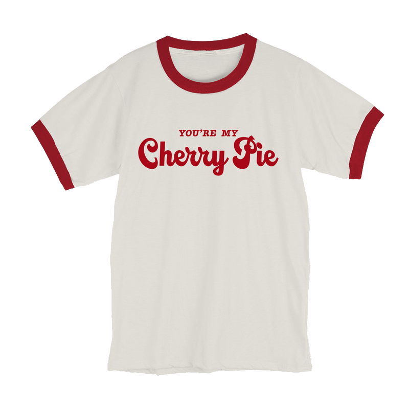 You're My Cherry Pie Ringer T-Shirt - Selena Gomez Official Shop