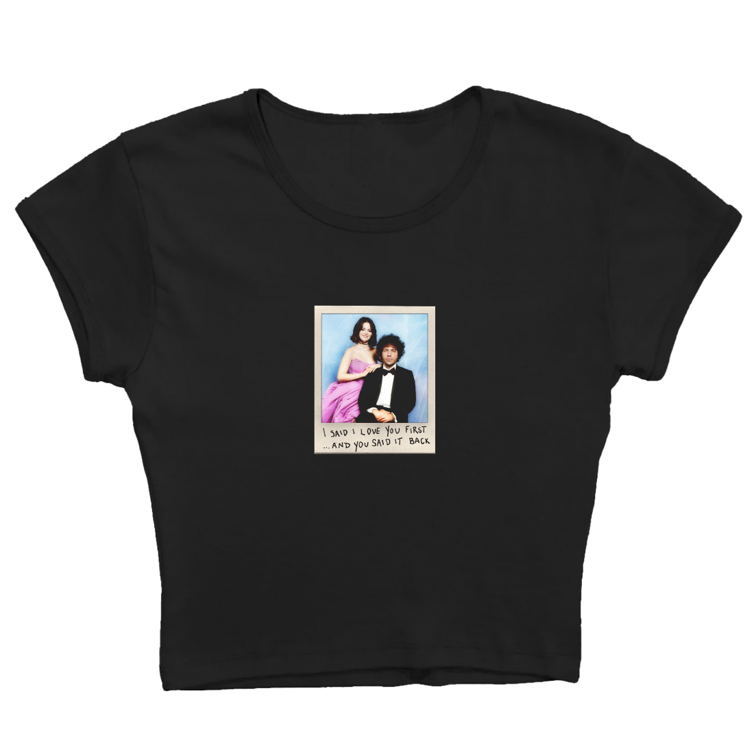 ...And You Said It Back Baby T-shirt - Selena Gomez Official Shop