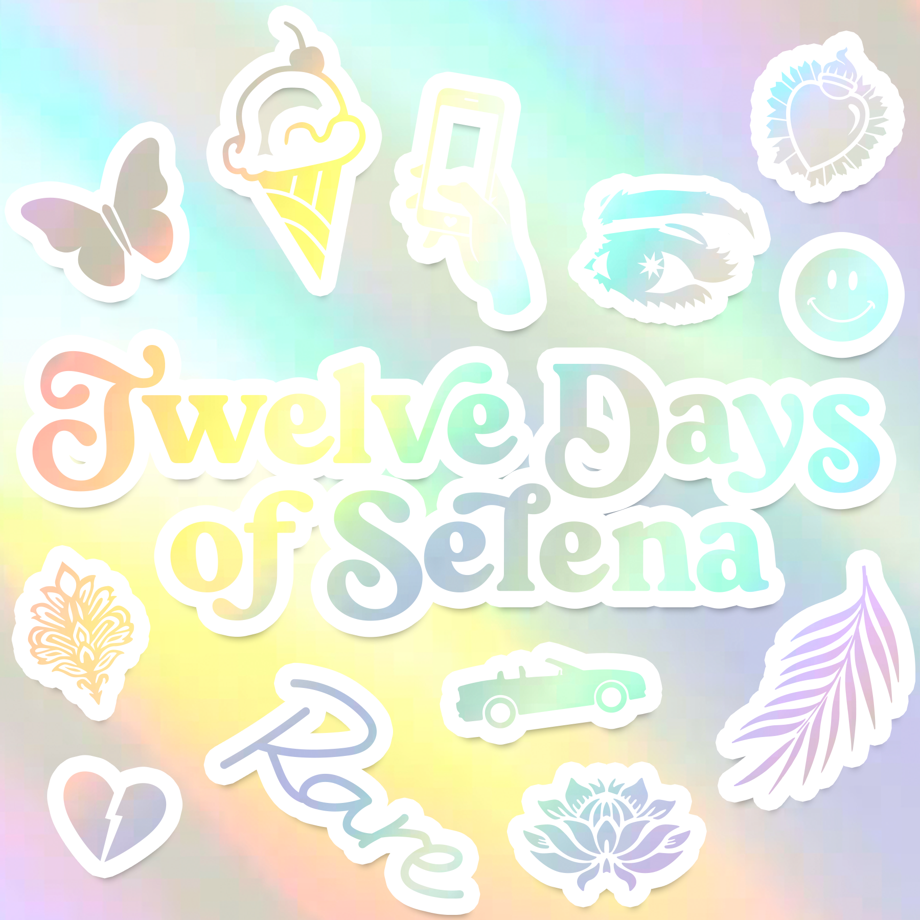 Twelve Days of Selena Sticker - Selena Gomez Official Shop